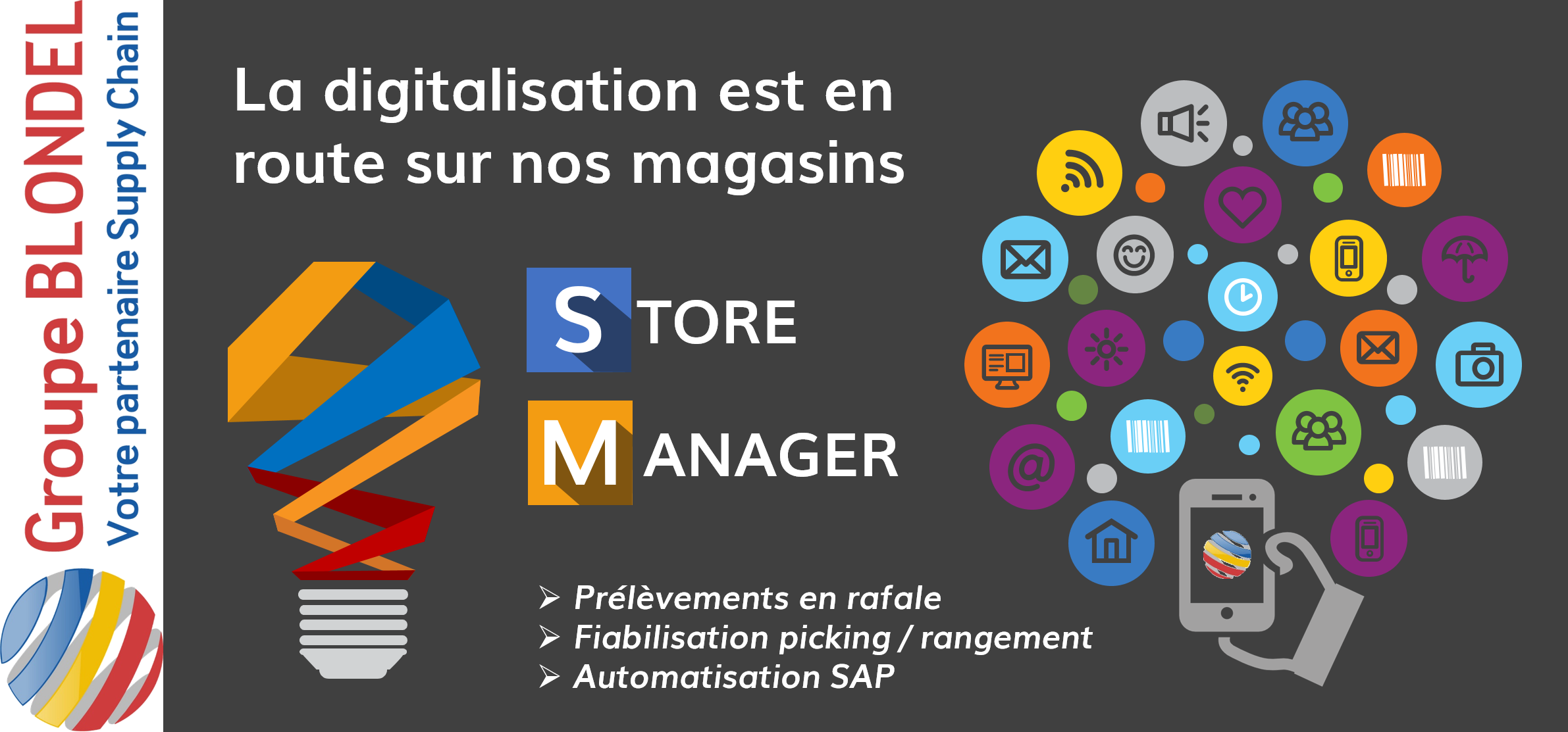 STORE MANAGER : la digitalisation made in BLONDEL | Groupe Blondel